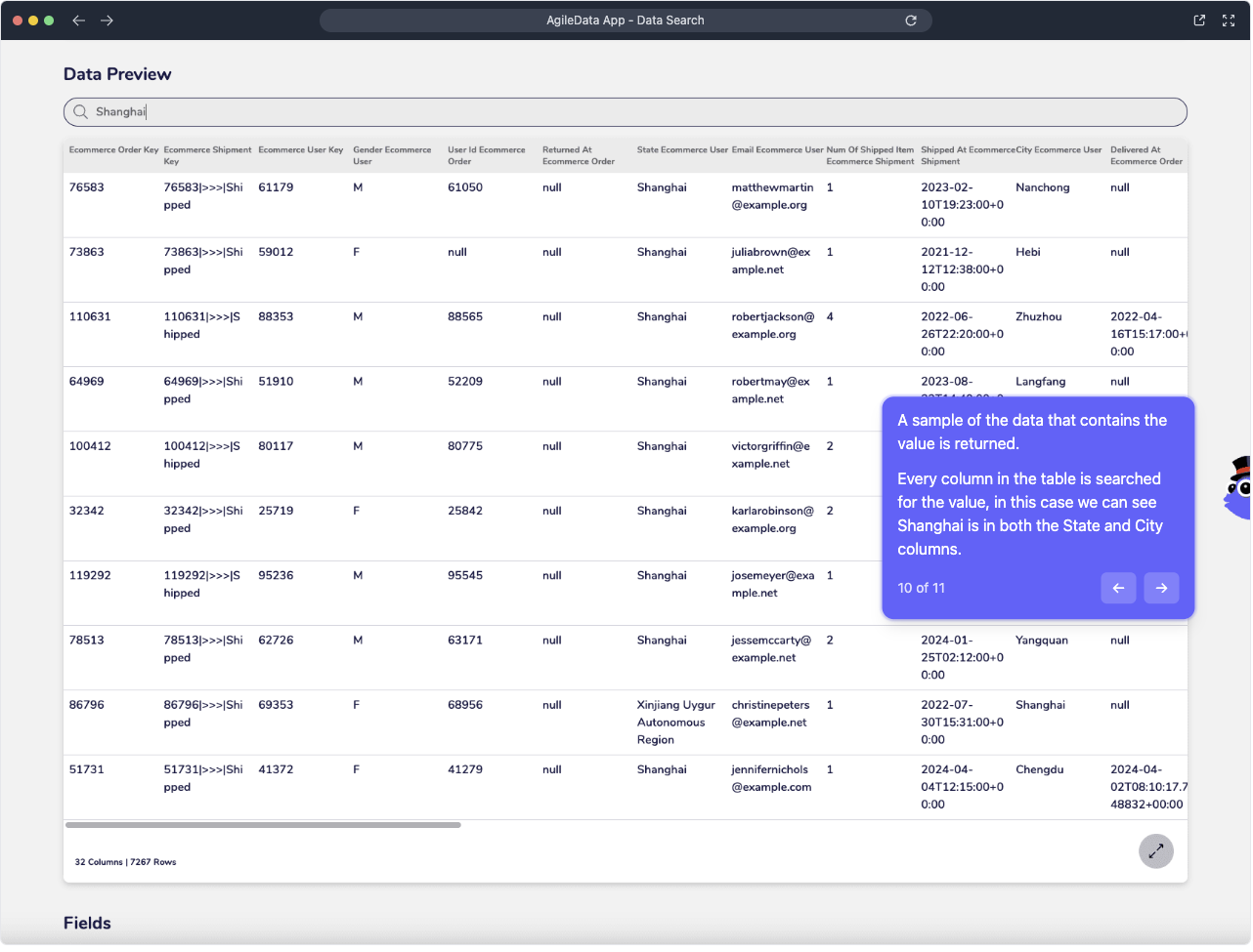 Data Search - AgileData.cloud