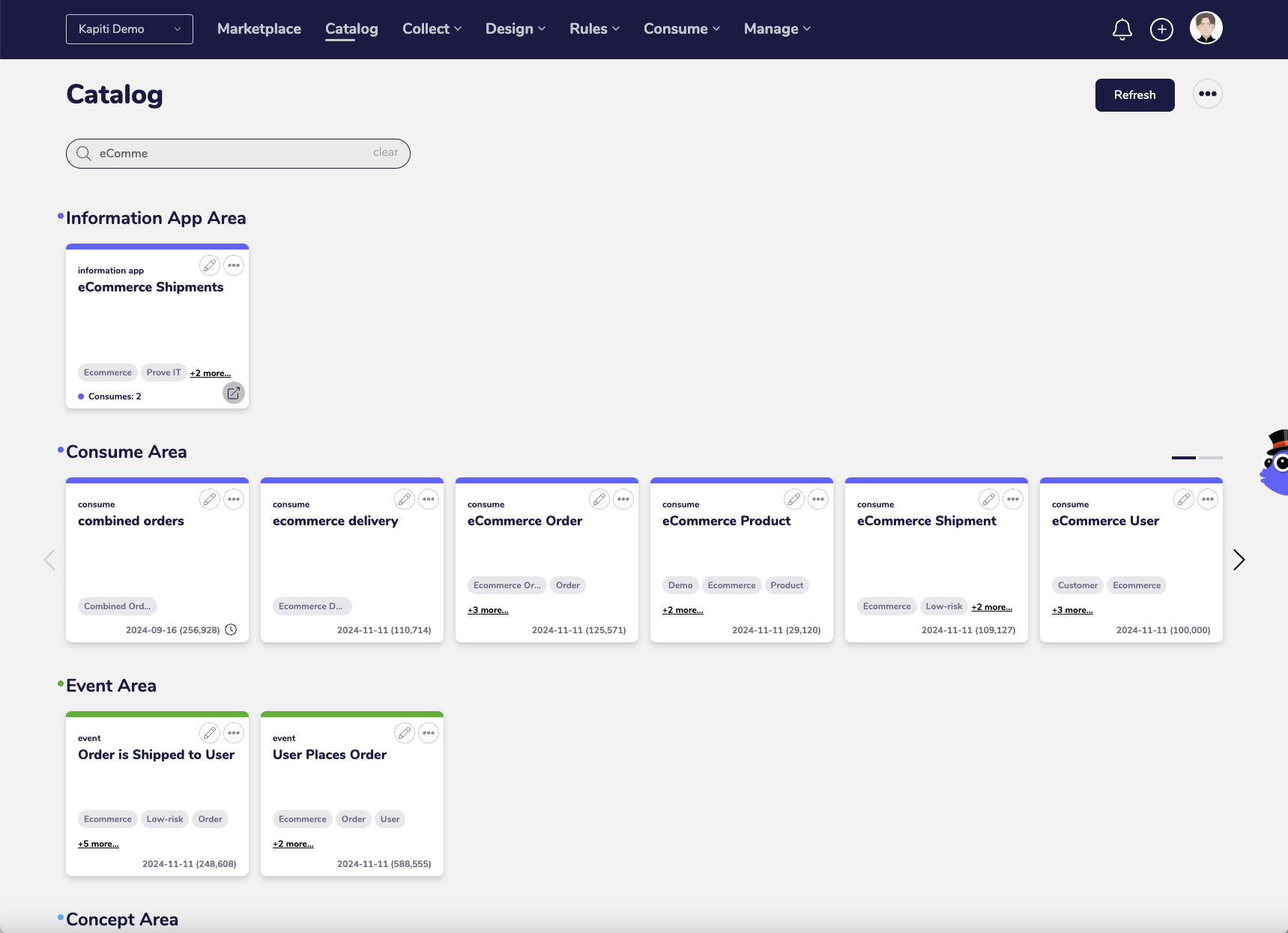 AgileData Feature #03 - Catalog Browse and Search - AgileData.cloud